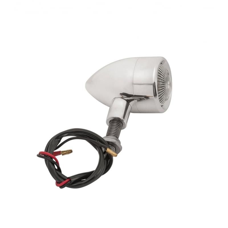 12v Billet Aluminium Polished Indicator - Moore Speed Racing