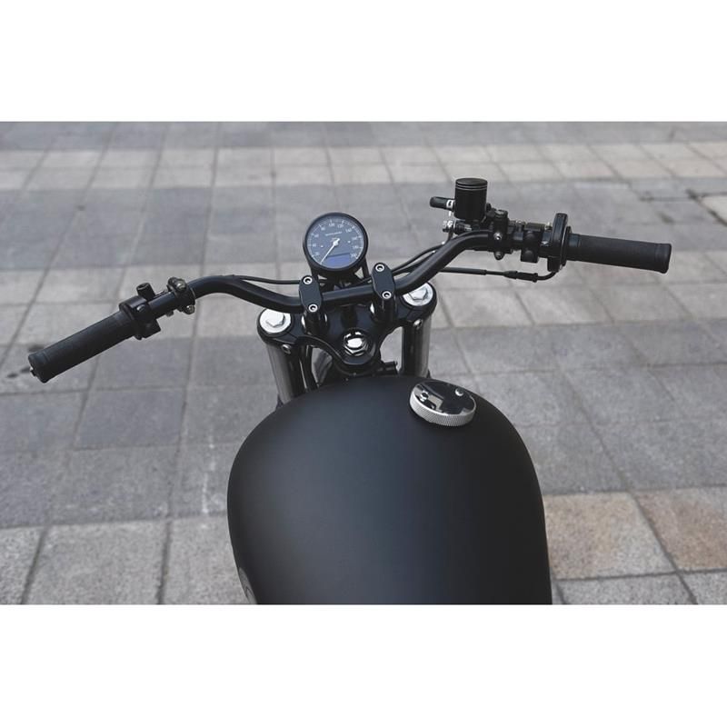 Custom Fuel Tank Billet Aluminium Cap Knurled For Triumph and Harley ...