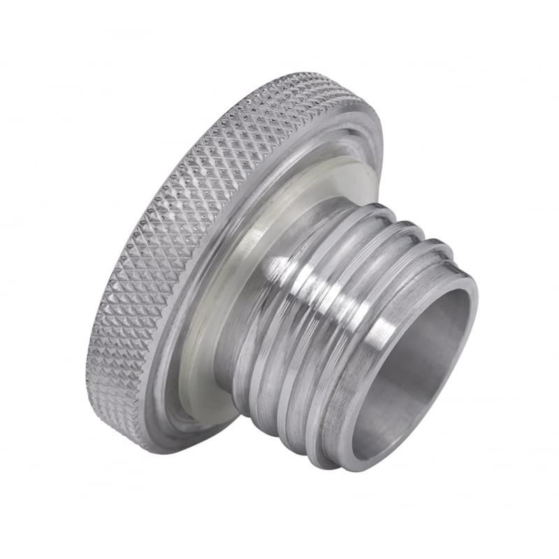Custom Fuel Tank Billet Aluminium Cap Rippled For Triumph and Harley ...