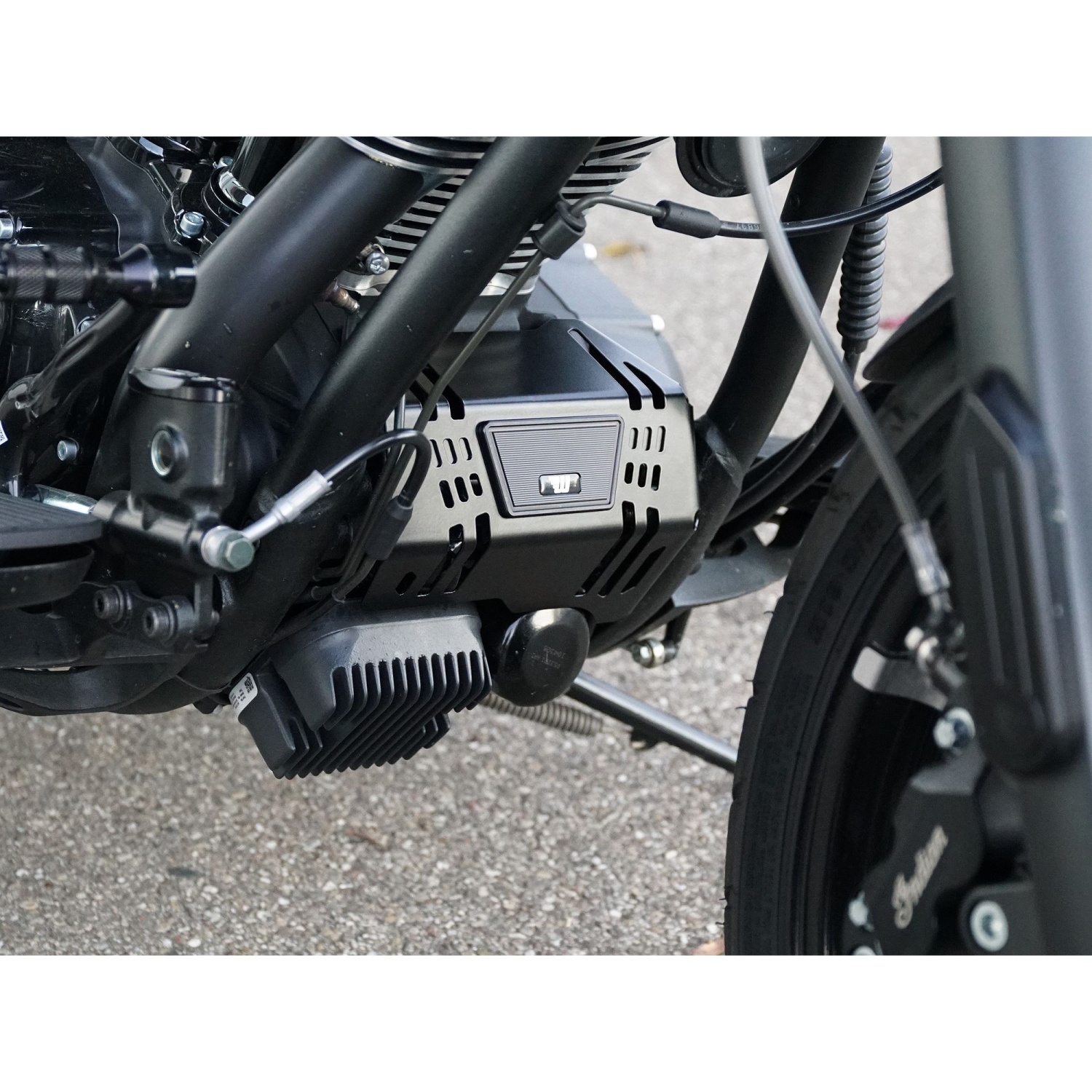 Wunderkind Engine Panel Cover For Indian Springfield - Moore Speed Racing