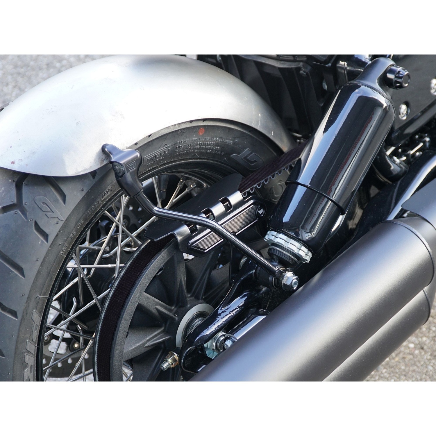 Wunderkind Belt Cover For Indian Chief - Moore Speed Racing