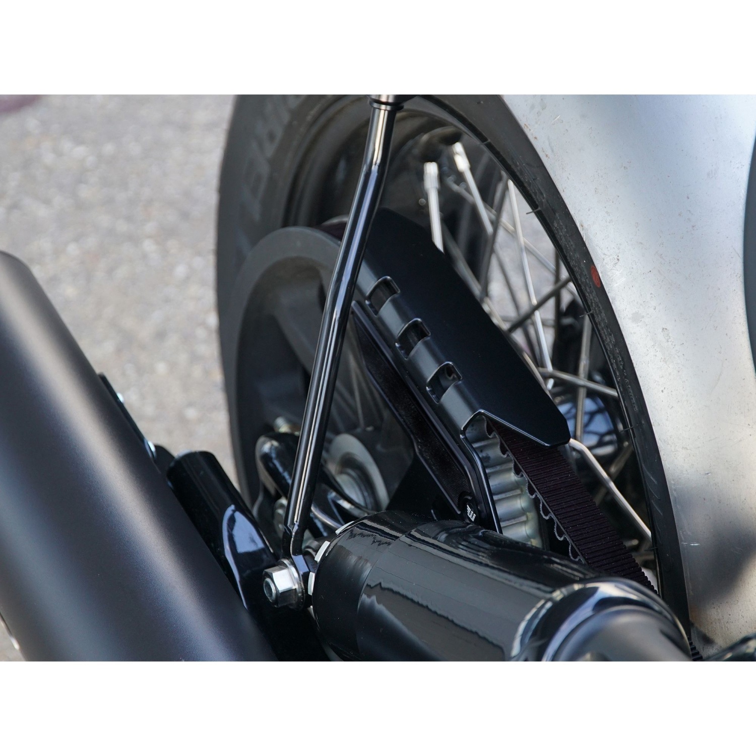 Wunderkind Belt Cover For Indian Chief - Moore Speed Racing