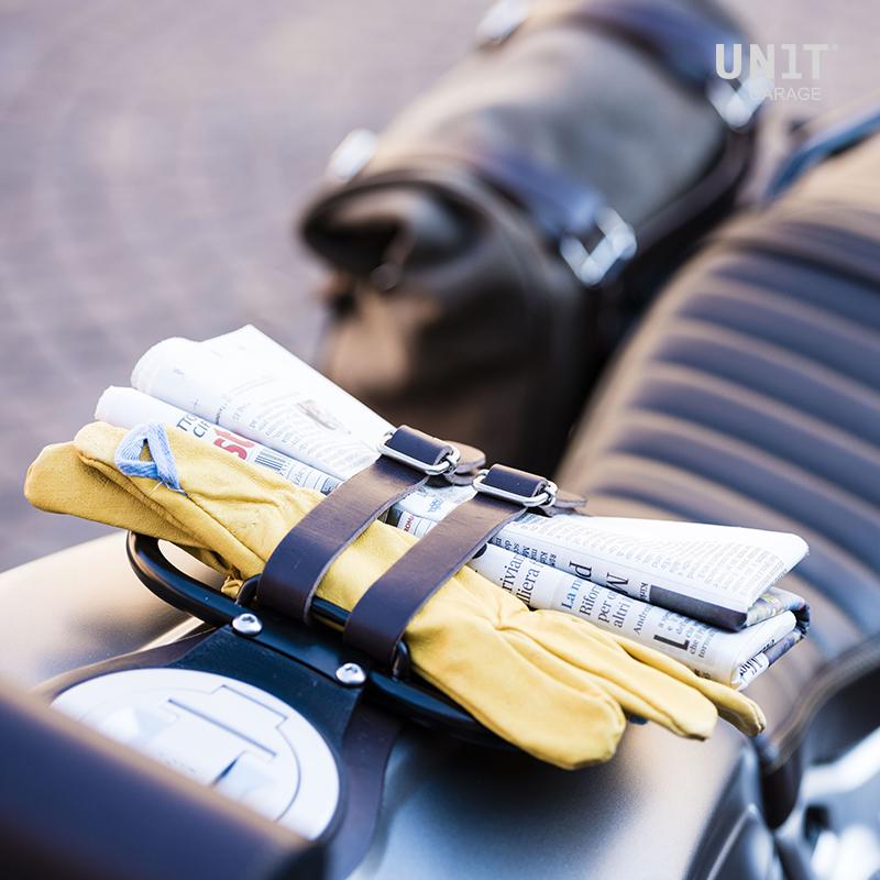 Unit Garage Leather Straps for Luggage Rack - Moore Speed Racing