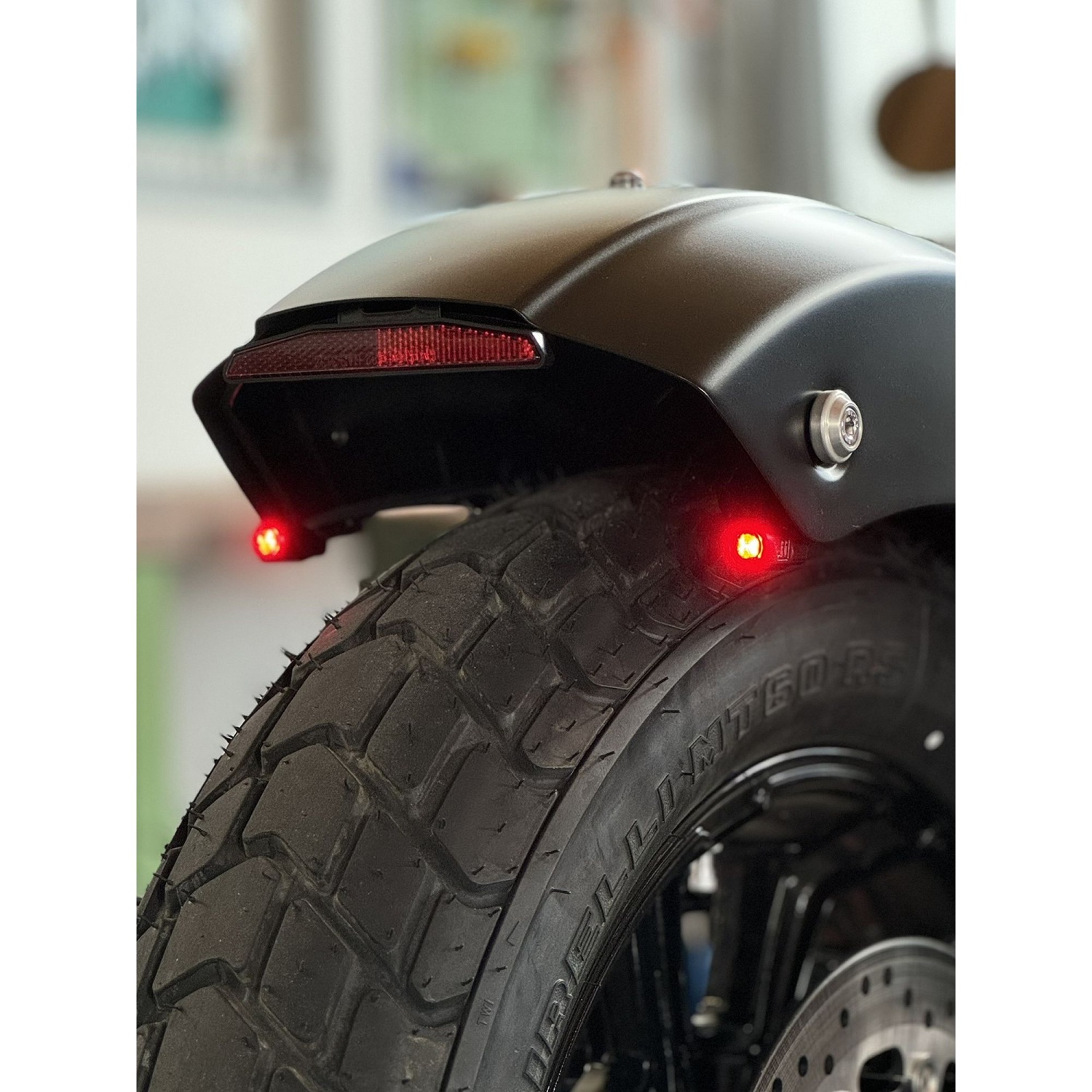 Wunderkind LED Indicator/Taillight For Rear Fender For Indian Scout ...