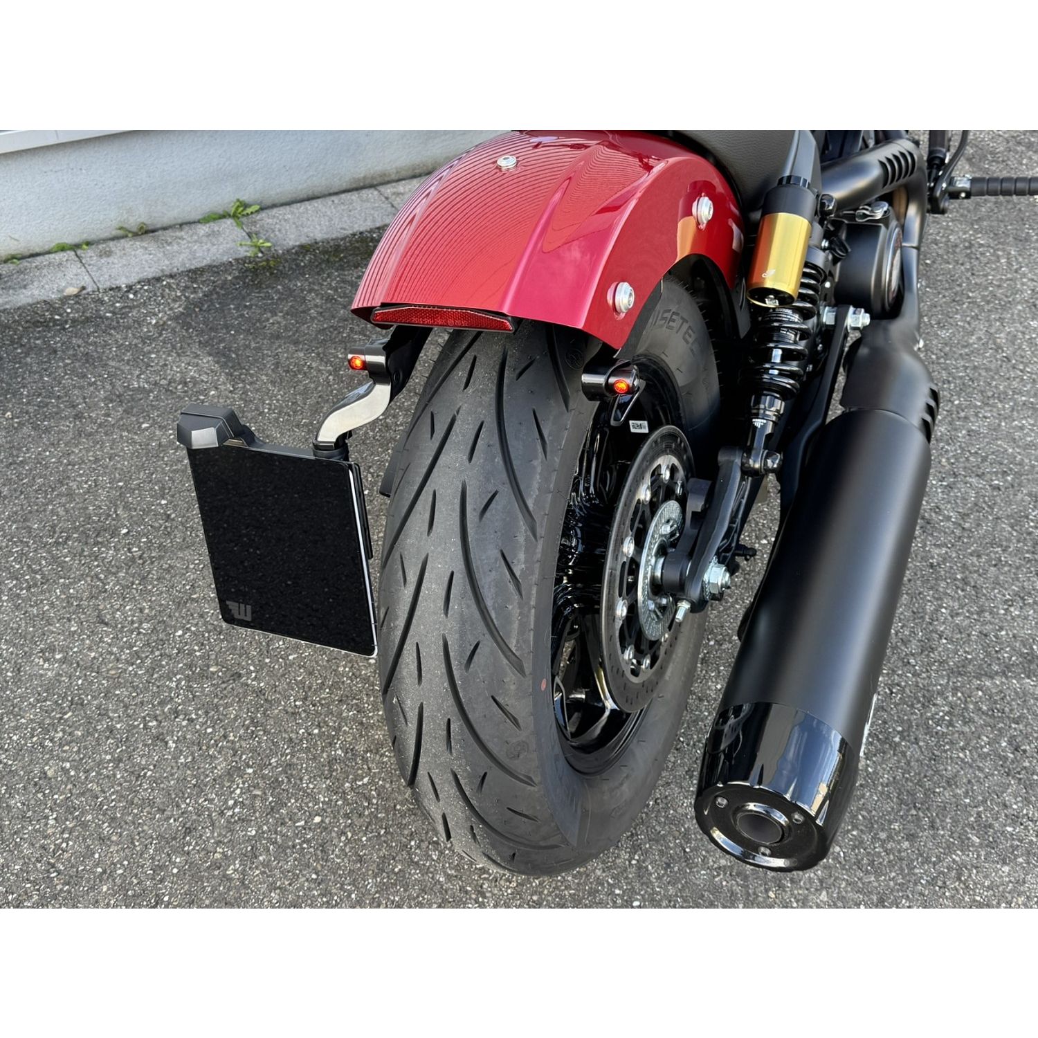 Wunderkind Stop And Tail LED Indicator Lights For 1250 Indian Scout ...