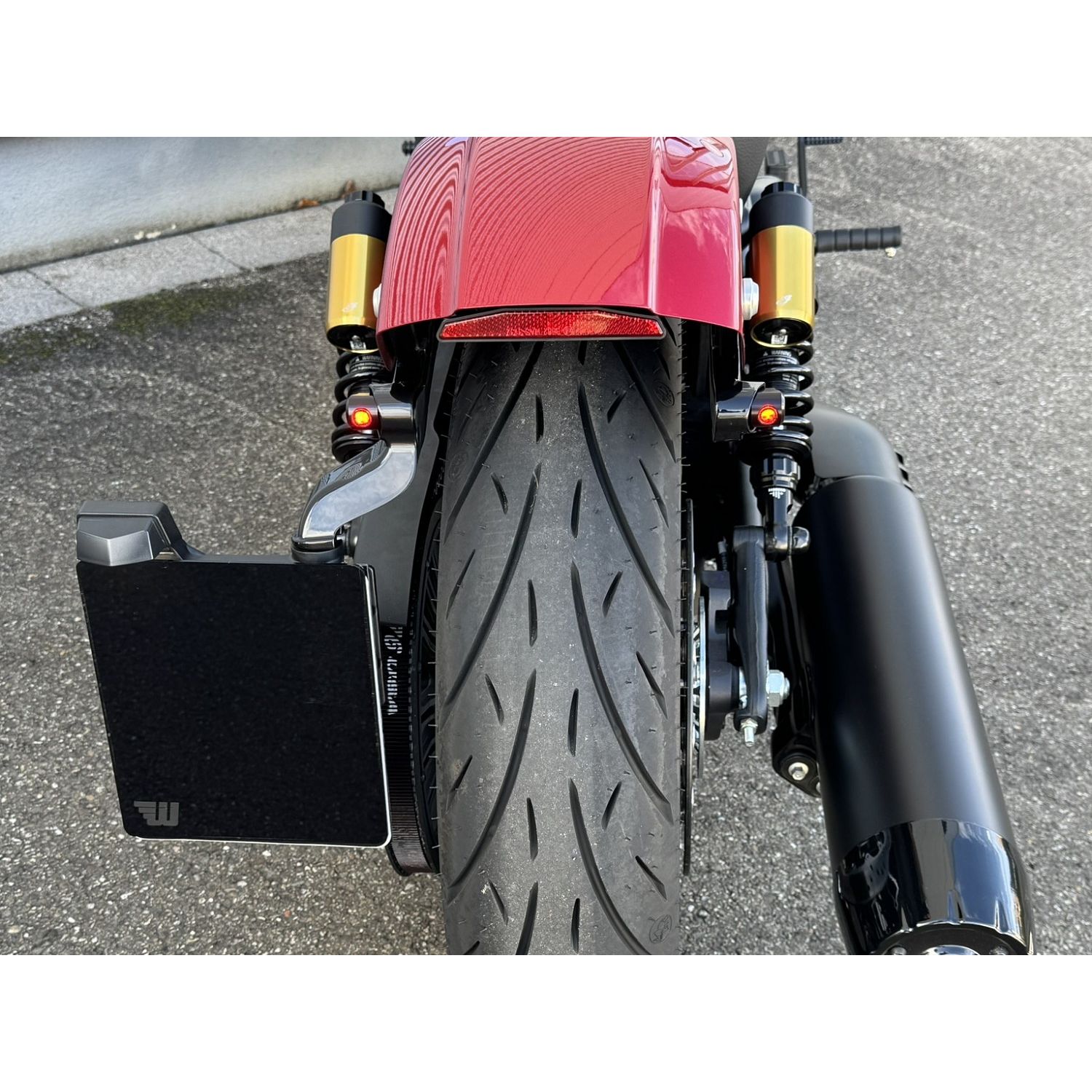 Wunderkind Stop And Tail LED Indicator Lights For 1250 Indian Scout ...