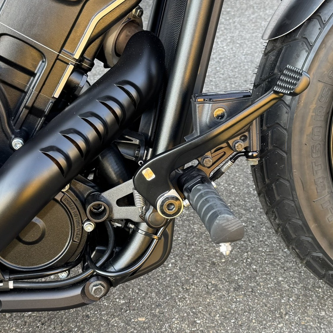 Wunderkind Mid Controls Kit For 2025 Indian Scout - Moore Speed Racing