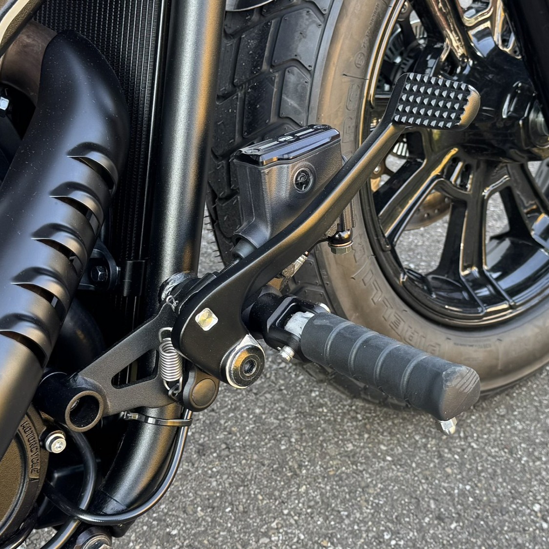 Wunderkind Mid Controls Kit For 2025 Indian Scout - Moore Speed Racing