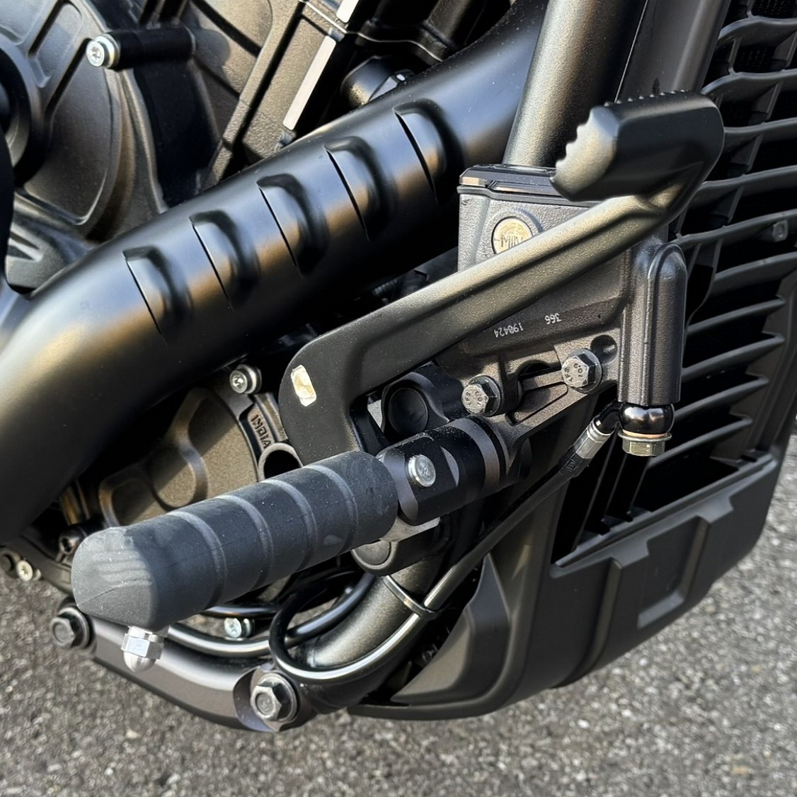 Wunderkind Mid Controls Kit For 2025 Indian Scout - Moore Speed Racing