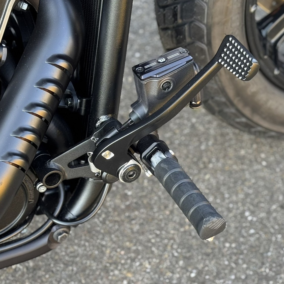 Wunderkind Mid Controls Kit For 2025 Indian Scout - Moore Speed Racing