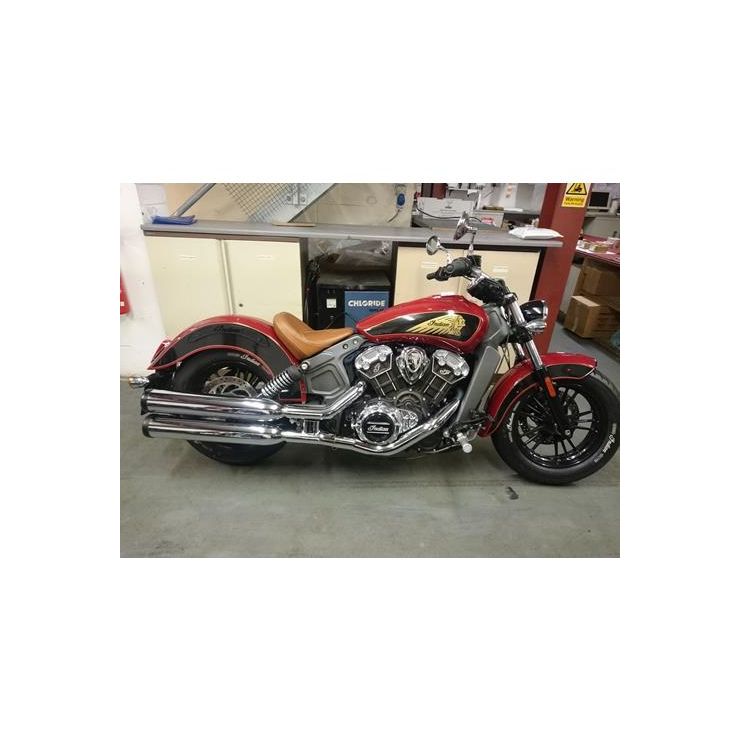 Indian Scout fender decal set - Face Lift Kit - Moore Speed Racing