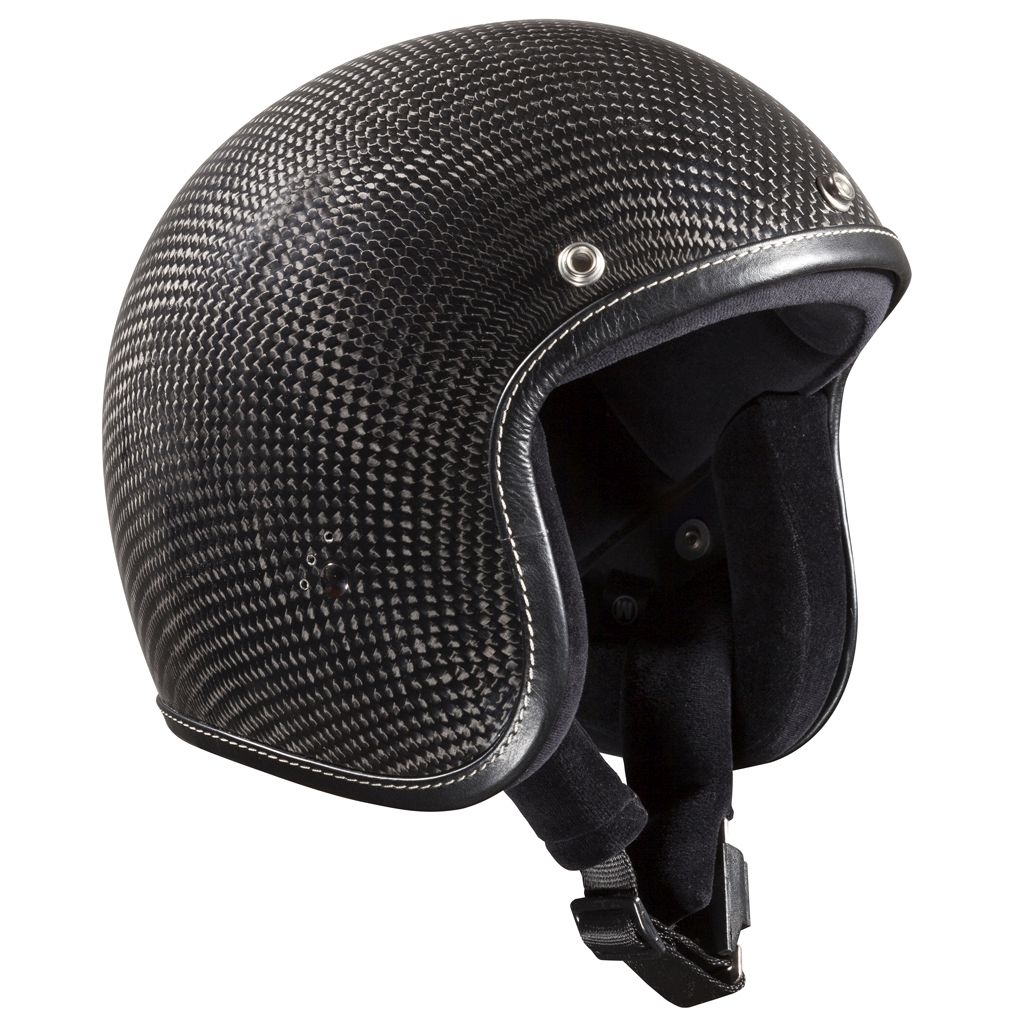 Bandit Jet Motoercycle Helmet - Carbon - Moore Speed Racing