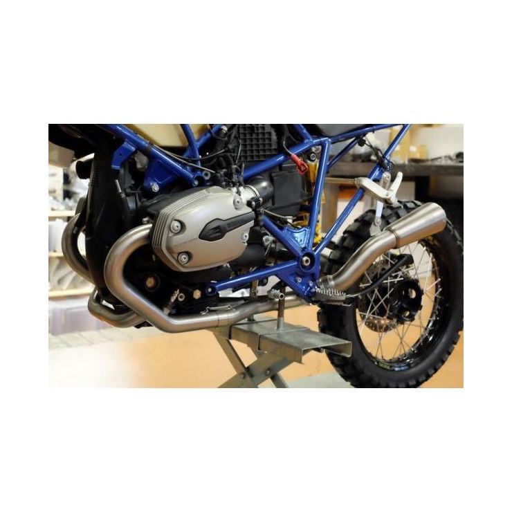 Unit Garage Kit Complete Exhaust for BMW HP2 - Moore Speed Racing