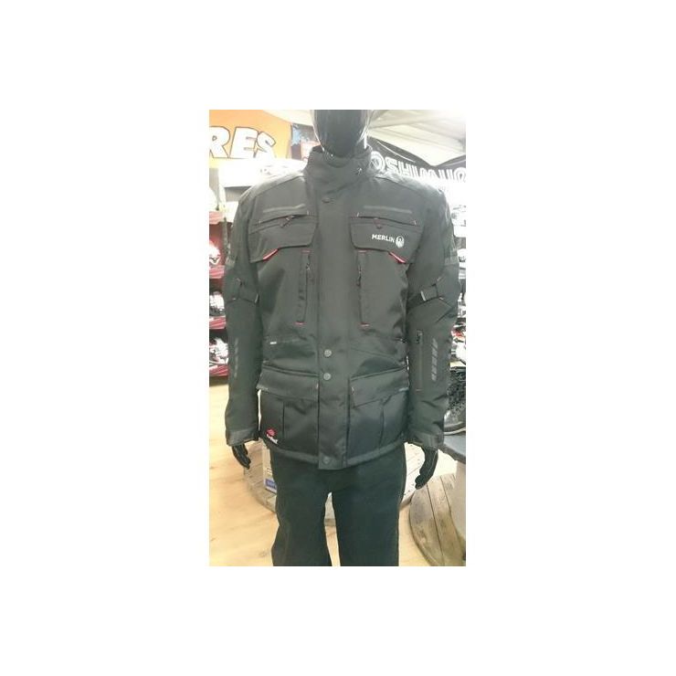 Merlin Peake Outlast Waterproof Jacket - Black - Moore Speed Racing