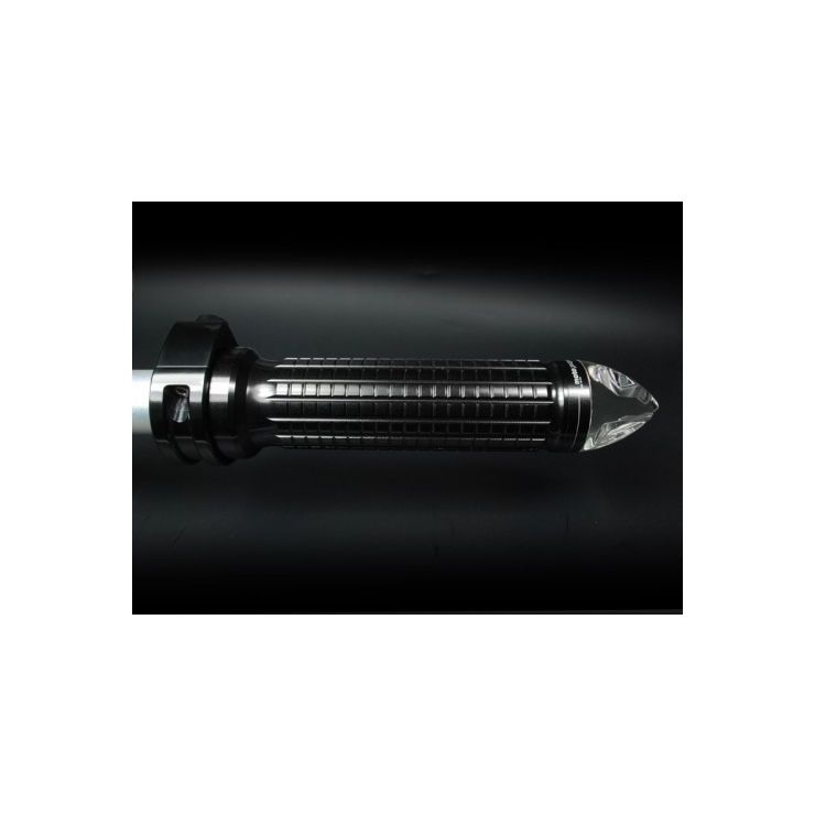Motogadget mo.Grip billet aluminium handlebar grips (black) - Moore ...