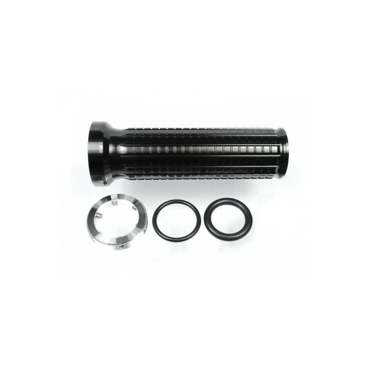Motogadget mo.Grip billet aluminium handlebar grips (black) - Moore ...