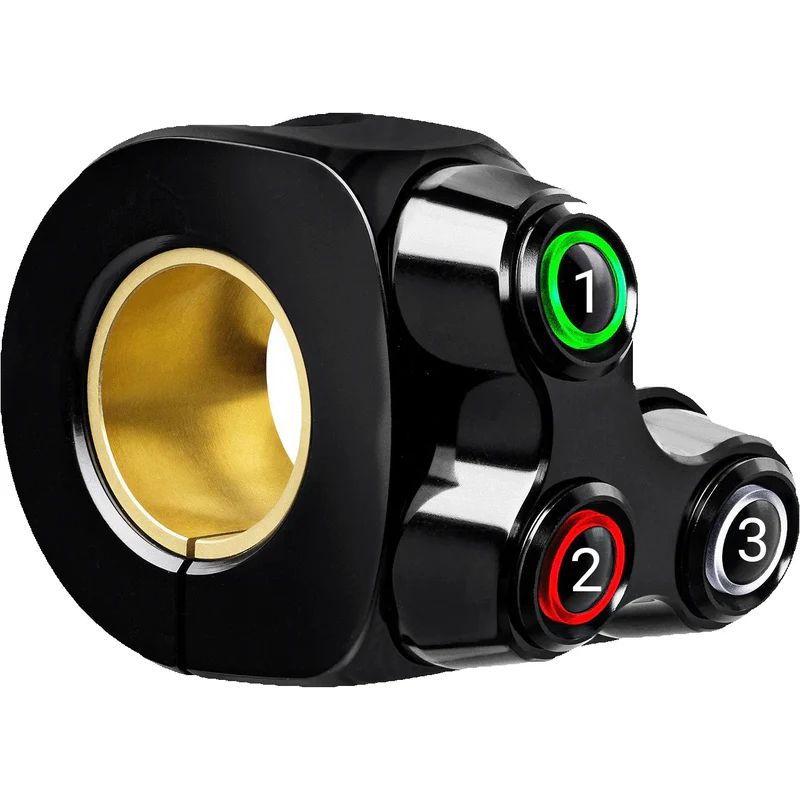 Motogadget mo.Switch Basic 3-Button LED Handlebar Switchgear - Moore ...
