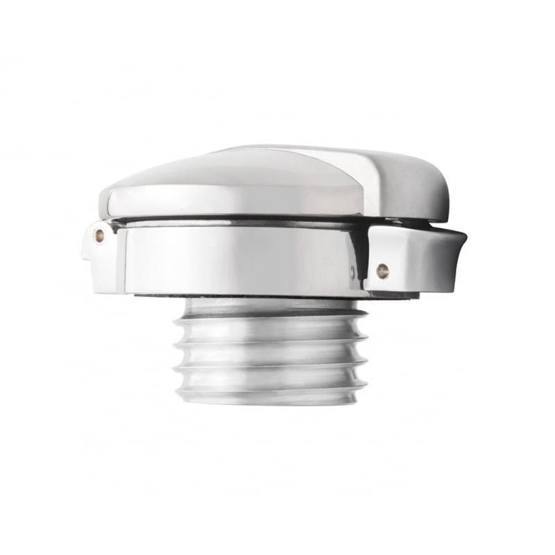 Monza Flip Lid Fuel Tank Billet Polished Cap For Triumph and Harley ...