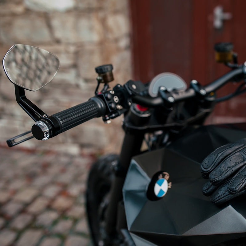 Motogadget mo.View Sport 130 ECE Glassless Motorcycle Bar End Mirror ...