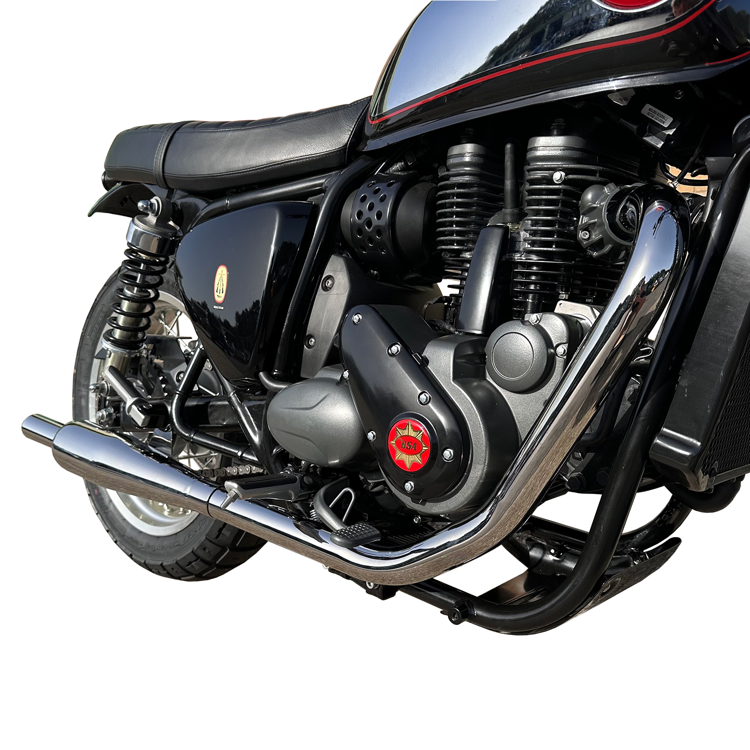 BSA Gold Star decat exhaust header pipe (2023 - 2024 models) - Moore ...