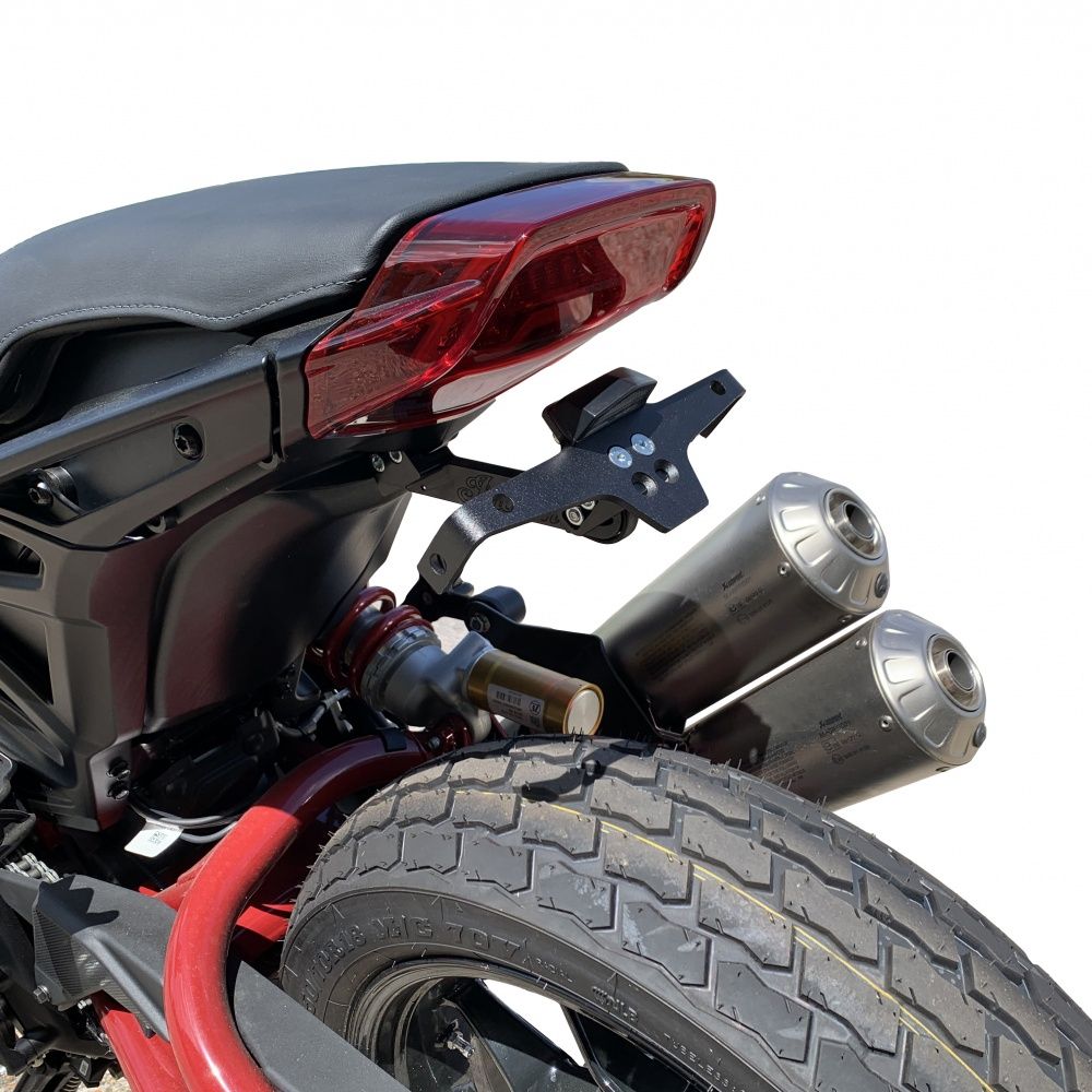 Indian FTR 1200 High Mount Number Plate Tail Tidy - Moore Speed Racing