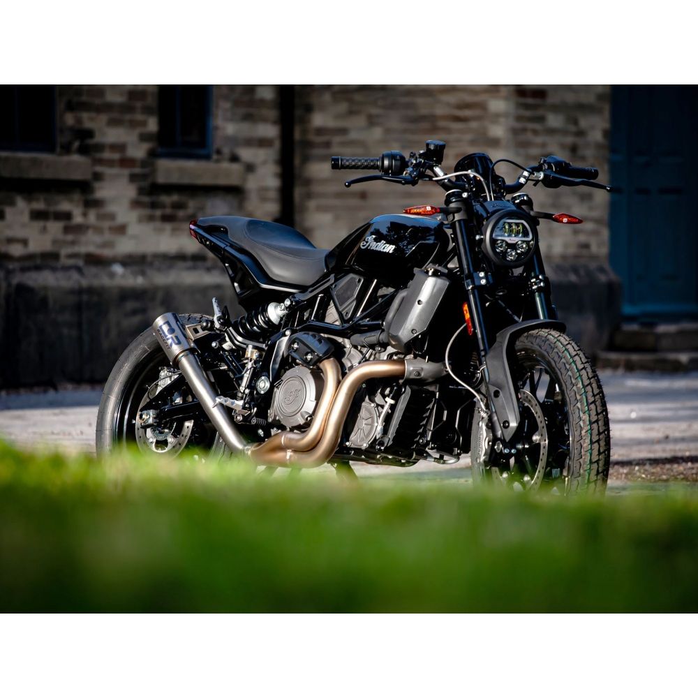 Racefit Black Edition Exhaust for 2019-2023 Indian FTR1200 - Moore ...