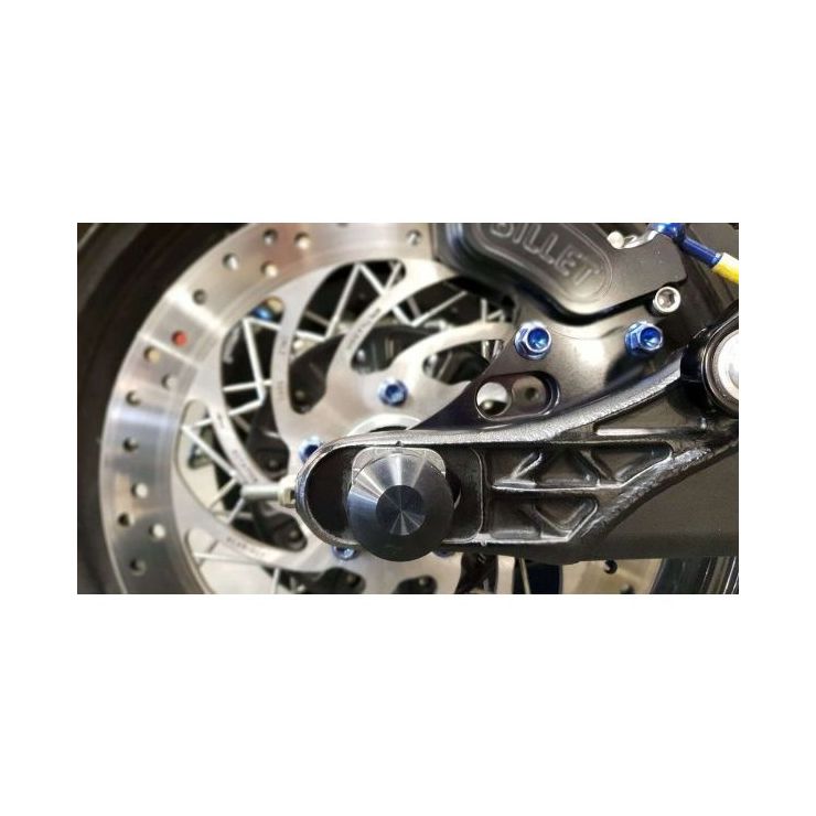 Indian Scout rear spindle cap / cover - Moore Speed Racing