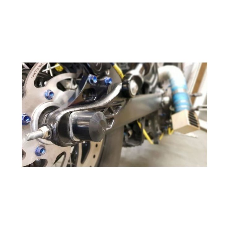 Indian Scout rear spindle cap / cover - Moore Speed Racing