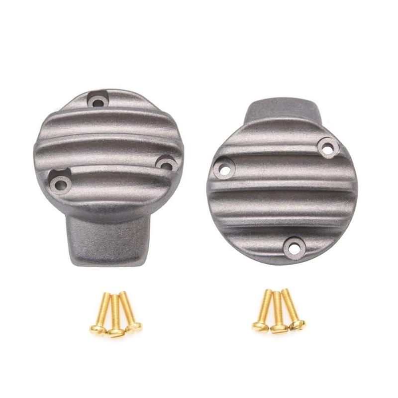 TPS Carb / Throttle Body Covers Ribbed in Shotblast Finish by Motone ...