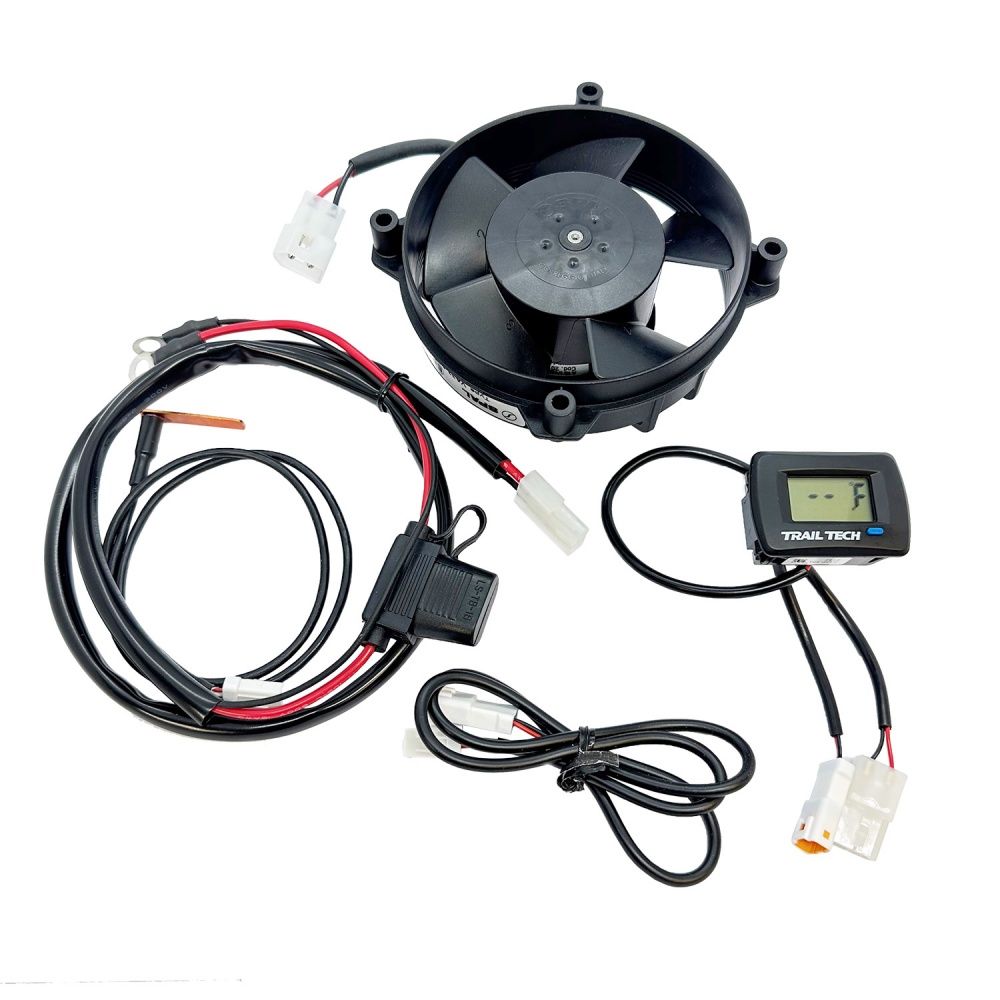 Trail Tech Universal Radiator and Oil Cooler Fan Kit - Moore Speed Racing