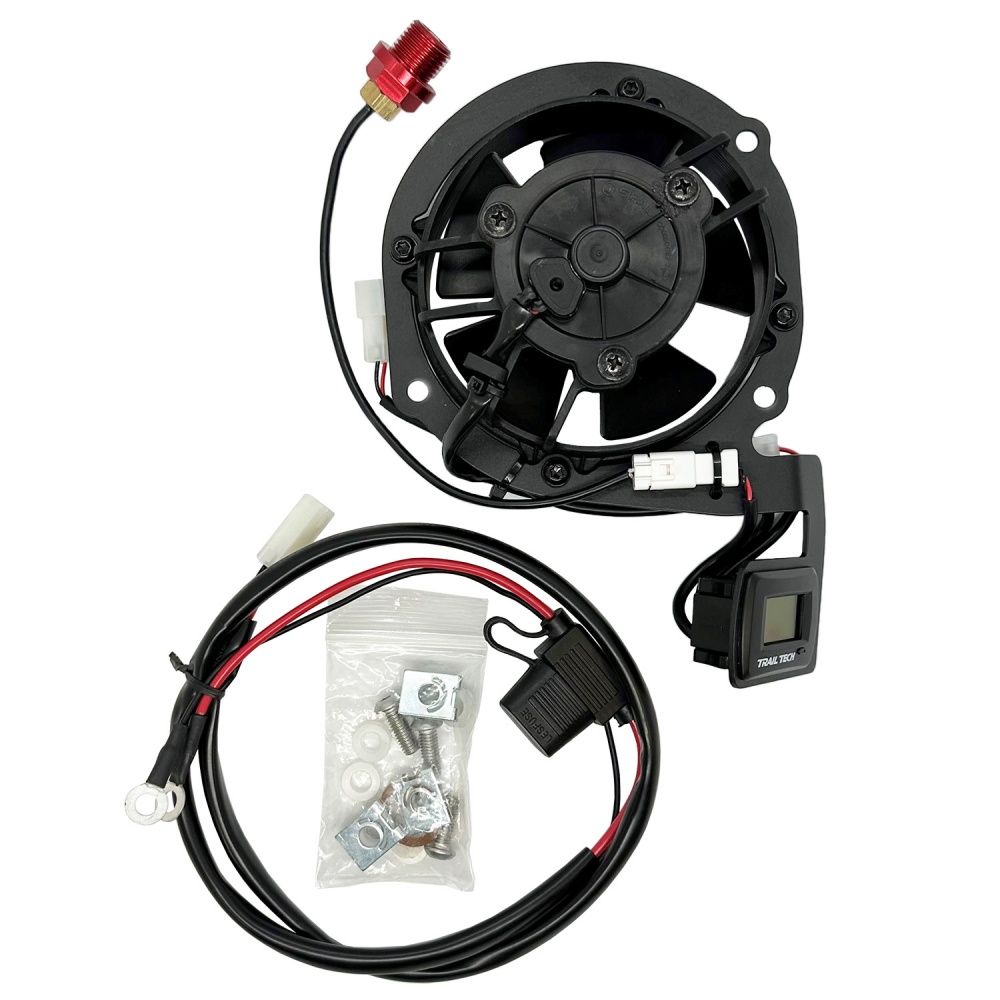 Trail Tech Radiator Fan Kit for 2004-2017 Honda CRF250 CRF450 - Moore ...
