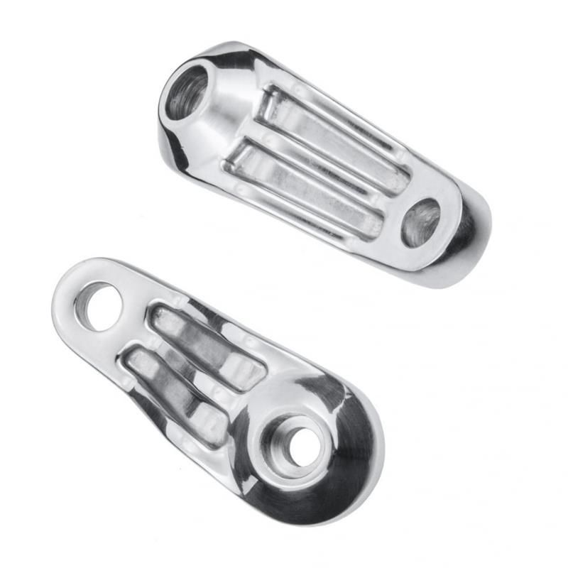 Indicator Top Shock Mount Brackets Ribbed Polished for Triumph Models ...