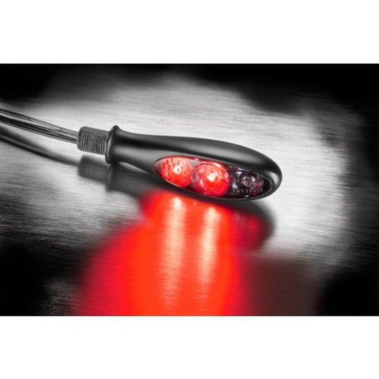Kellermann Micro S DF Dark - Black Stop and Tail LED Indicator - Moore Speed Racing