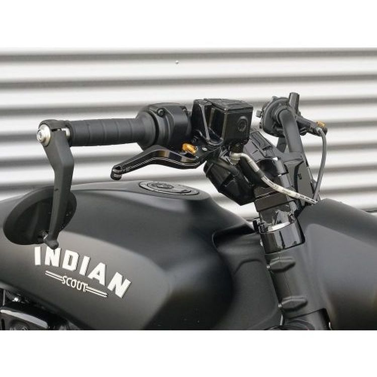 Indian Scout Bobber Handlebars & Hand Controls - Moore Speed Racing